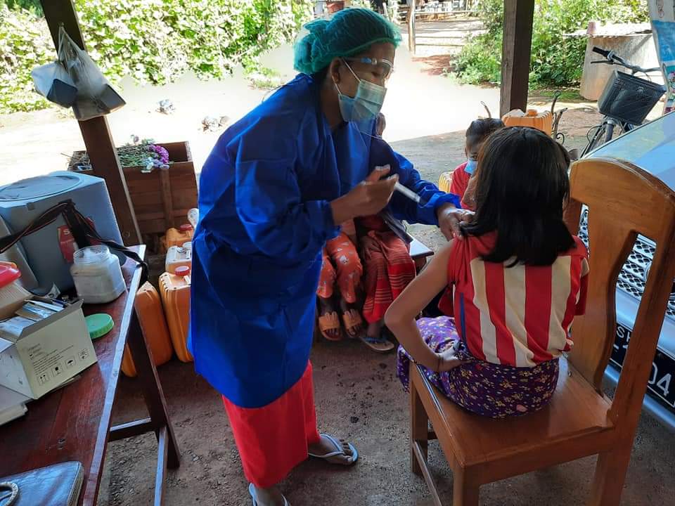 မိုးနဲမြို့၌ အိတ်ချ်ပီဗီ Hpv သားအိမ်ခေါင်း ကင်ဆာကာကွယ်ဆေး ရပ်ကွက်နှင့