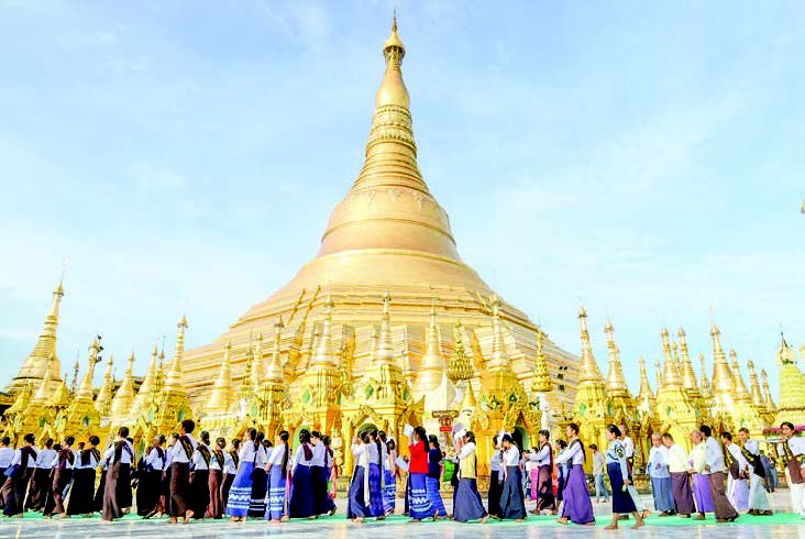Metta Akha Taw Day ceremonies held at Shwedagon, Kaba Aye pagodas ...
