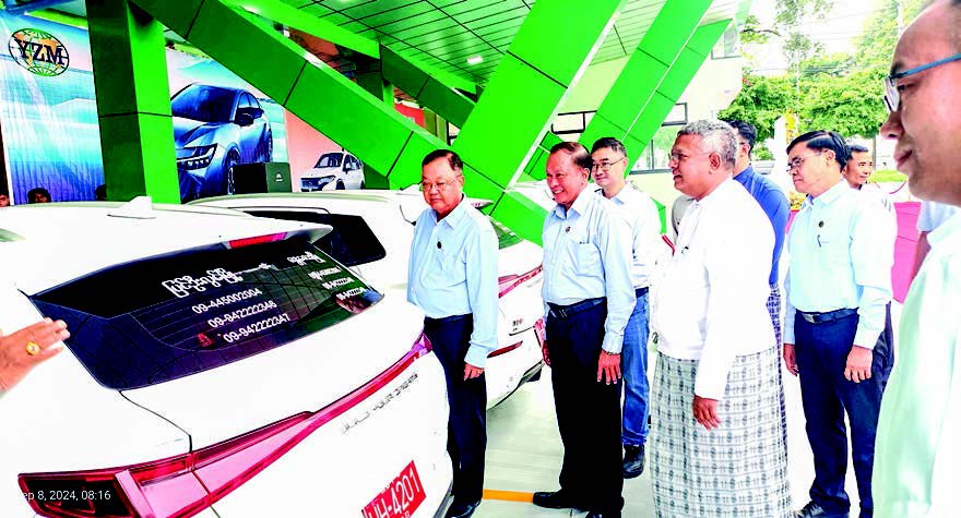 New EV charging station opened in Mandalay | Myanmar Digital News