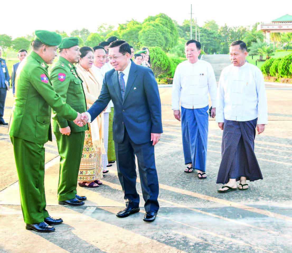 Myanmar high-level delegation led by State Administration Council ...
