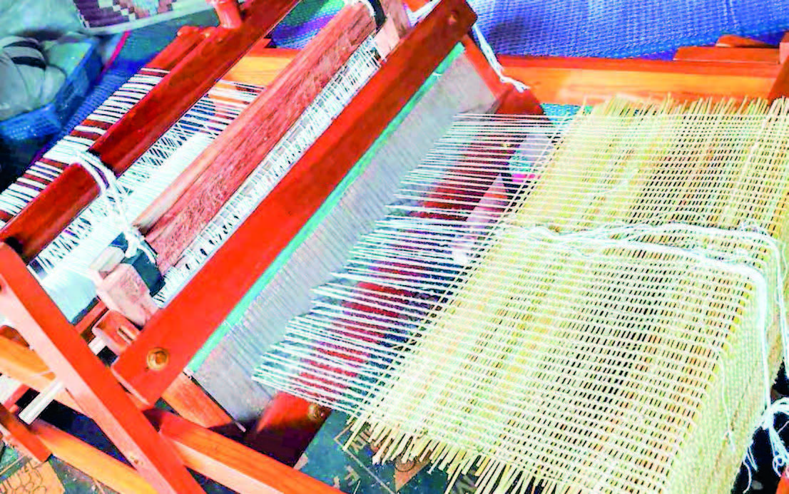 New loom produces consumer goods from greater club-rush | Myanmar ...