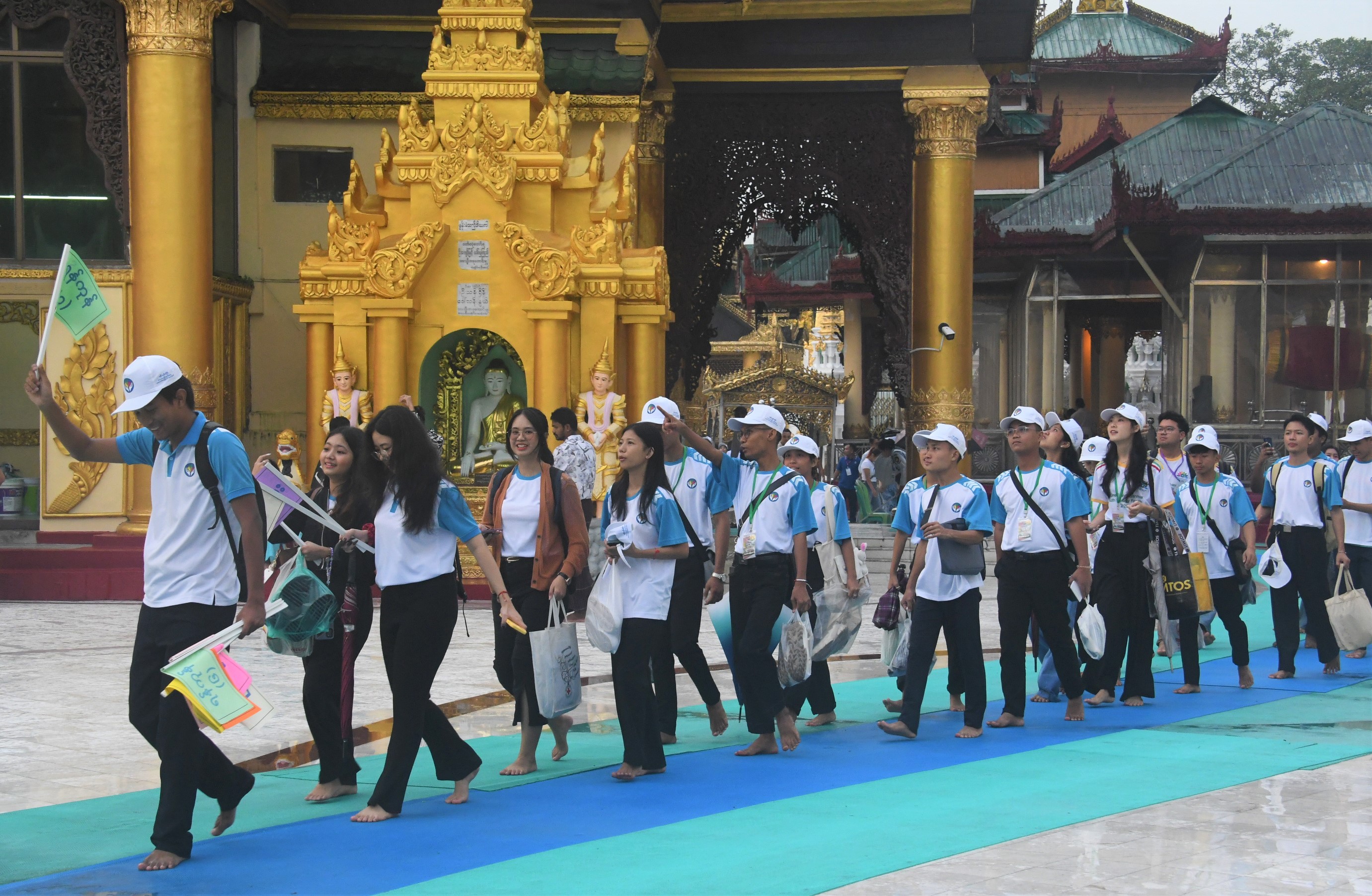 Future Front Myanmar youth tour Yangon landmarks | Myanmar Digital News