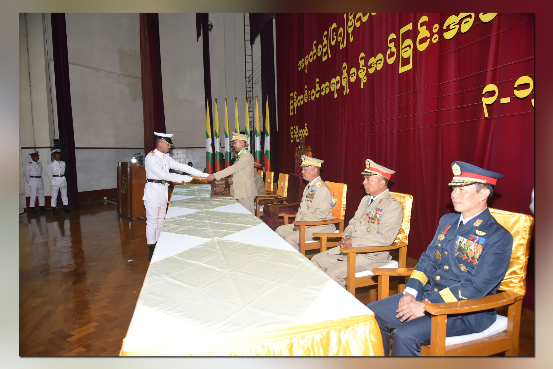 Commissioning ceremony for graduates of DSA 67th Intake | Myanmar ...