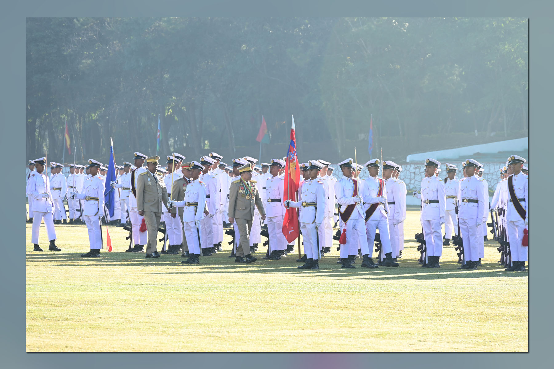SSPC Chairman & Defence Services Commander-in-Chief Senior General Thadoe Maha Thray Sithu ...