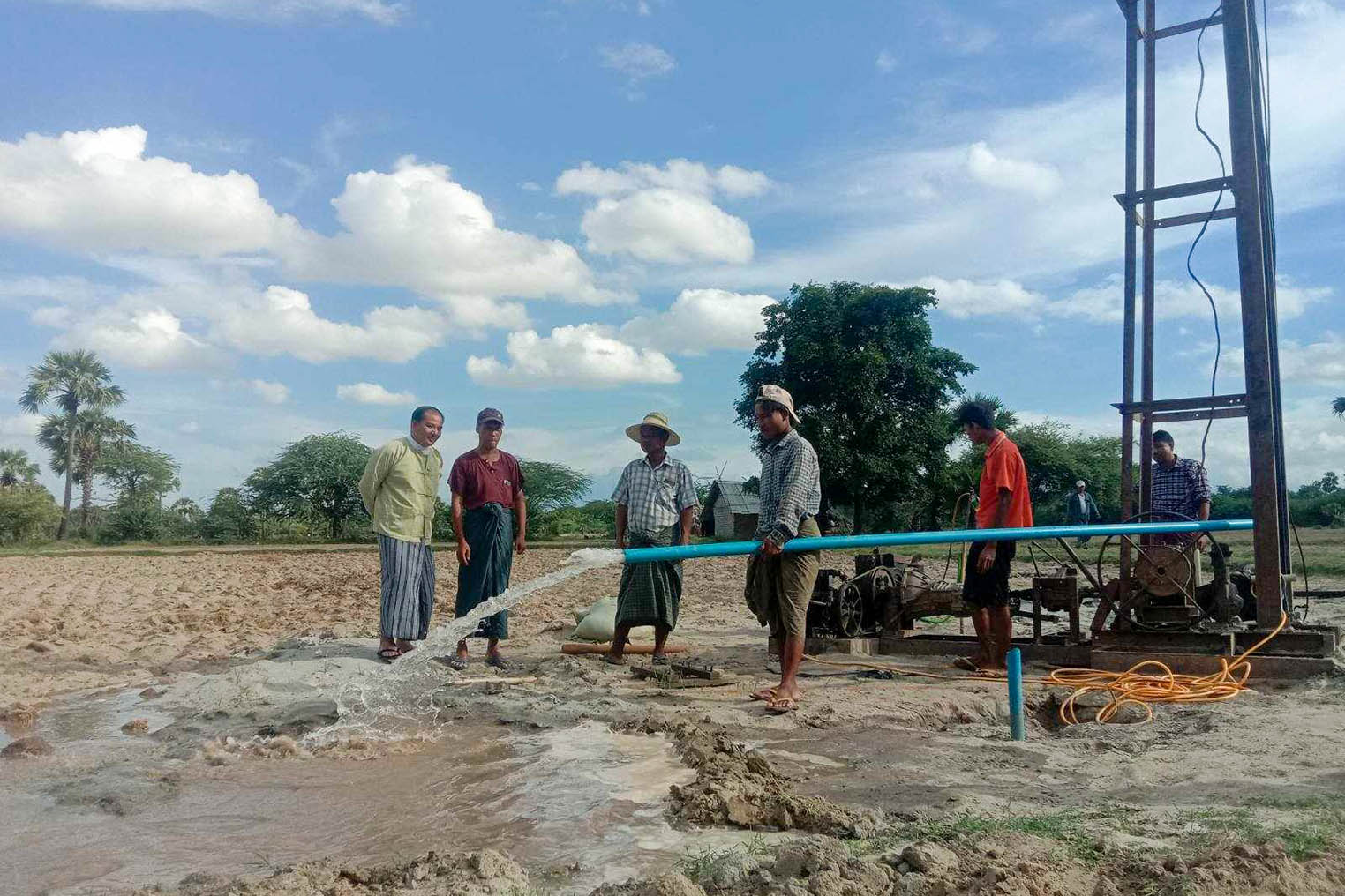Water distribution projects being undertaken in three villages in ...