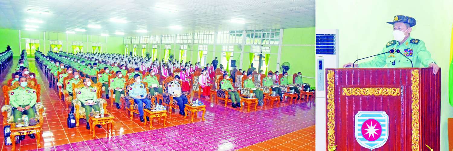 Tatmadaw gives training to Tatmadaw members to have military ...