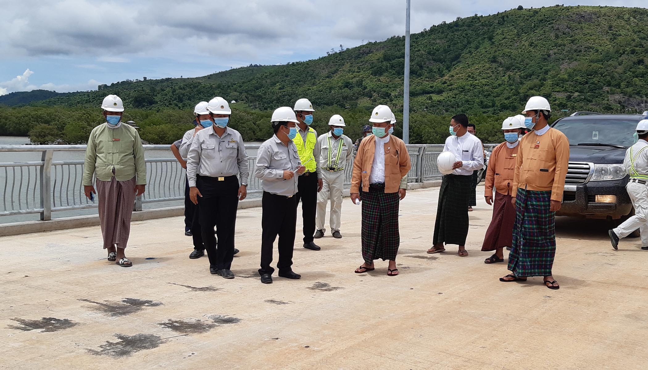 Myanmar's first-ever sea-crossing bridge nearly completed | Myanmar ...