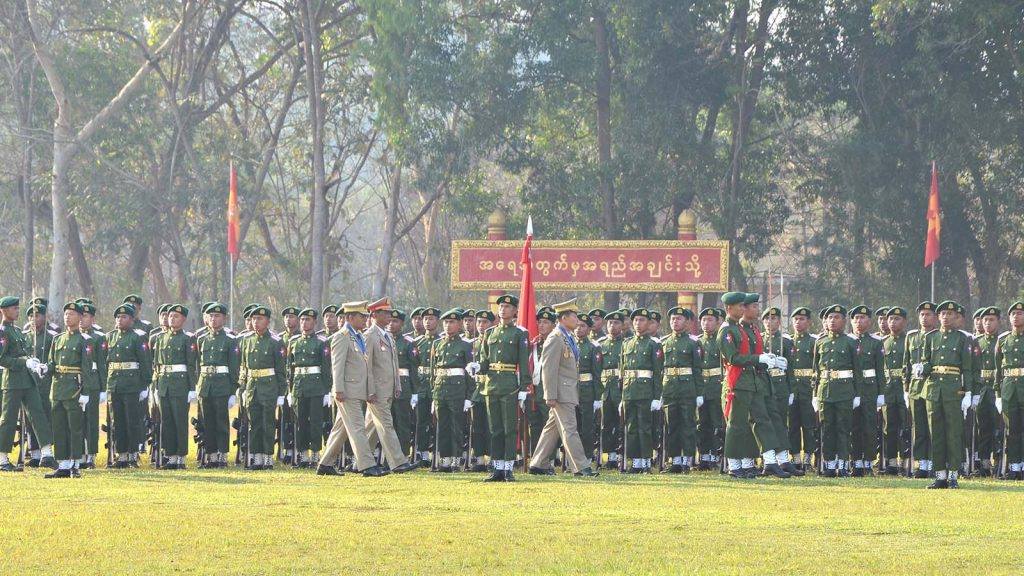 Vice-Senior General Soe Win attends graduation ceremony of OTS ...