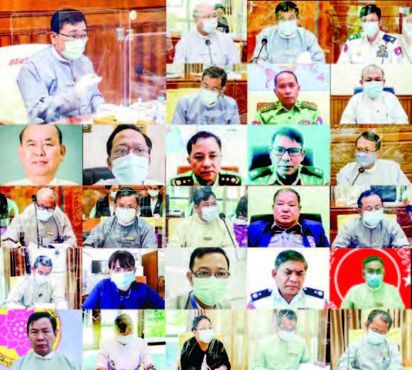 Union Minister Dr Win Myat Aye discusses protection of children from ...