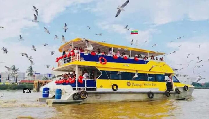 Yangon Water Bus to run budget sunset boat trip | Myanmar Digital News