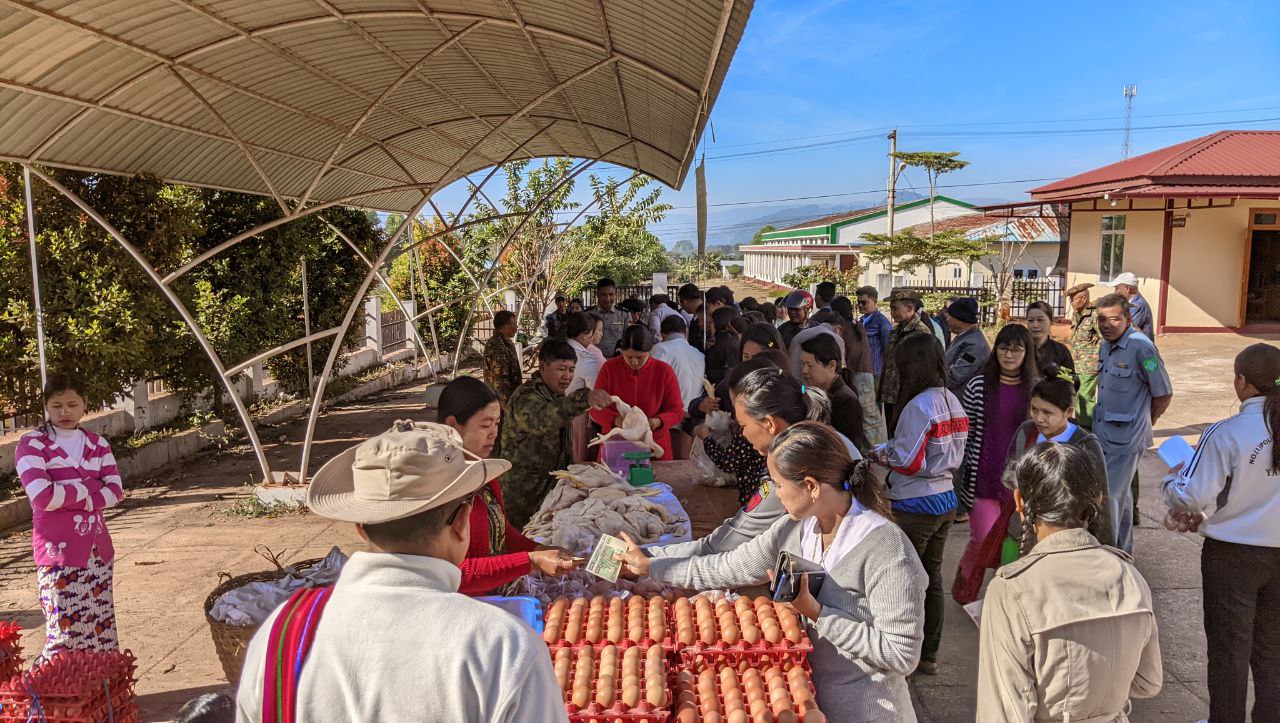 Essential foodstuffs sold at lower prices in Hopong Township | Myanmar ...