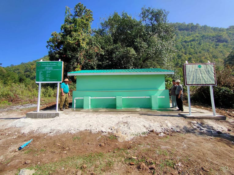 Completion of water supply project in Kunhing Township inspected ...