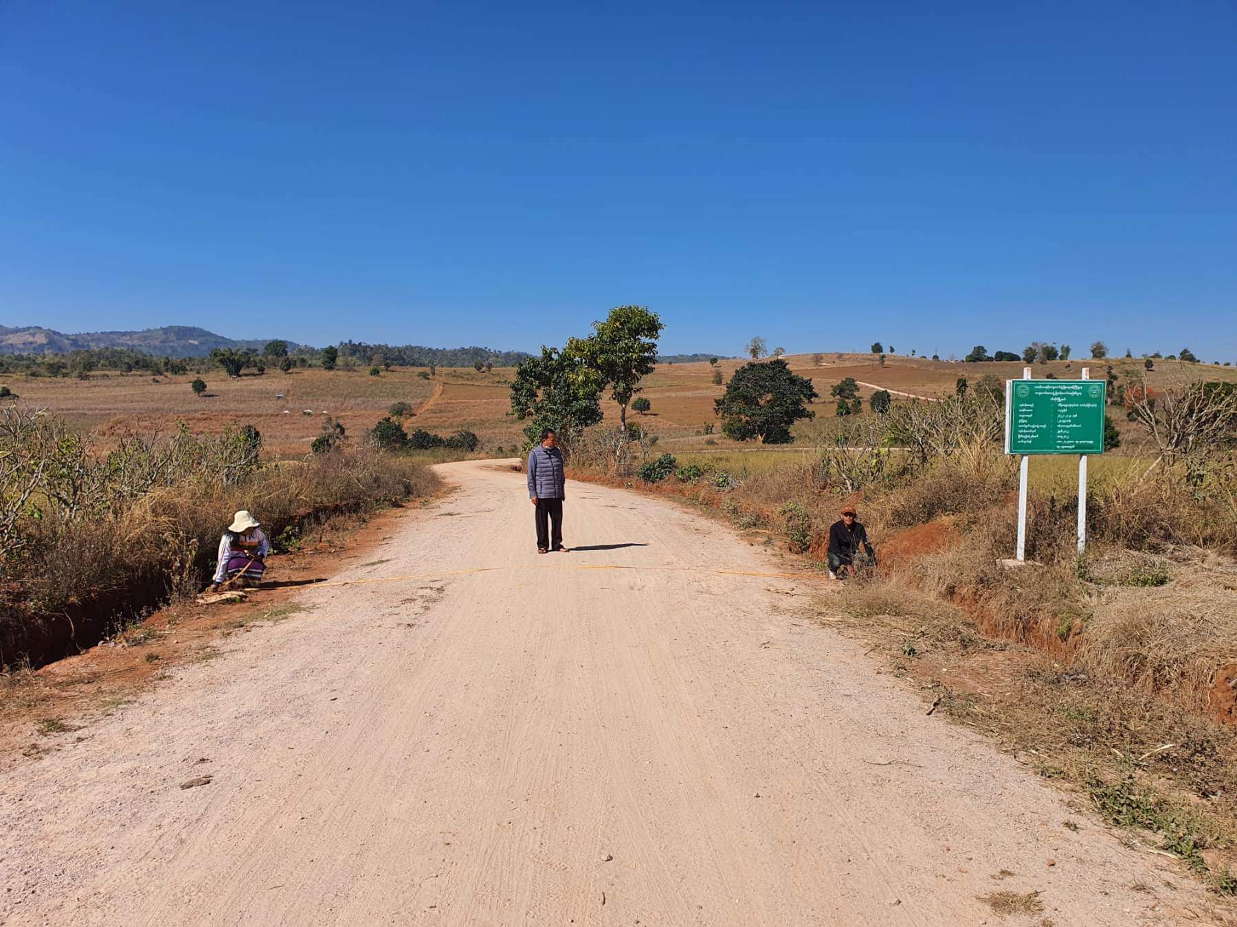 Construction of rural road in Hsi Hseng Township completed | Myanmar ...