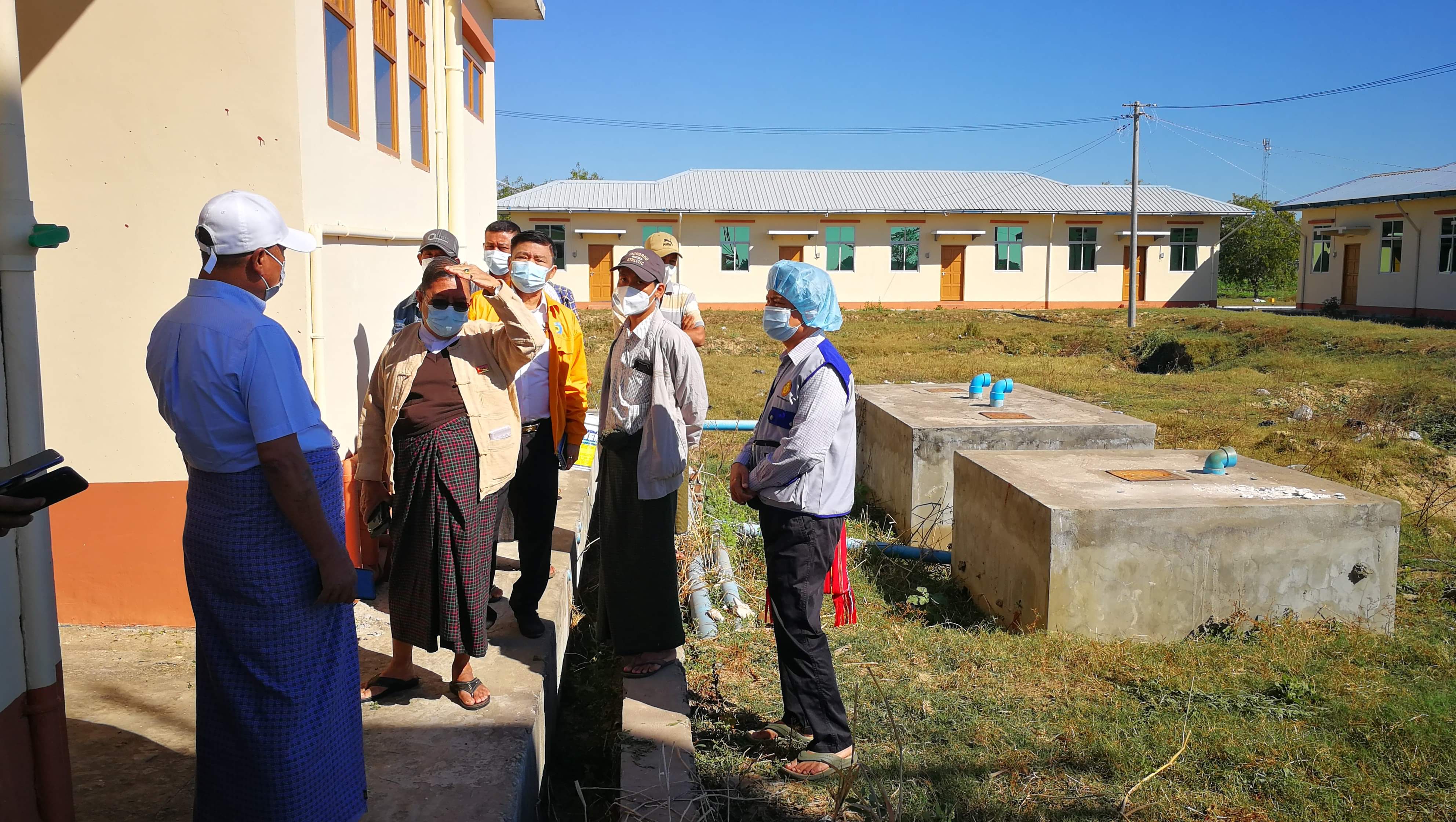 Construction of Sinywa Station Hospital in Waw Tsp. inspected | Myanmar ...