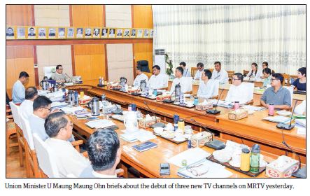 Three media companies launch new TV channels on MRTV | Myanmar Digital News