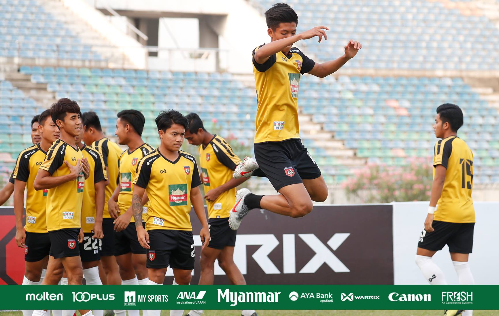 Myanmar U-23 men’s football squad ready for AFC U 23 Championship 2020 ...