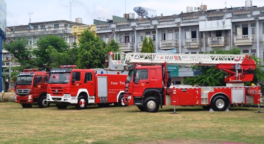 Tachilek FSD gets a new fire truck | Myanmar Digital News