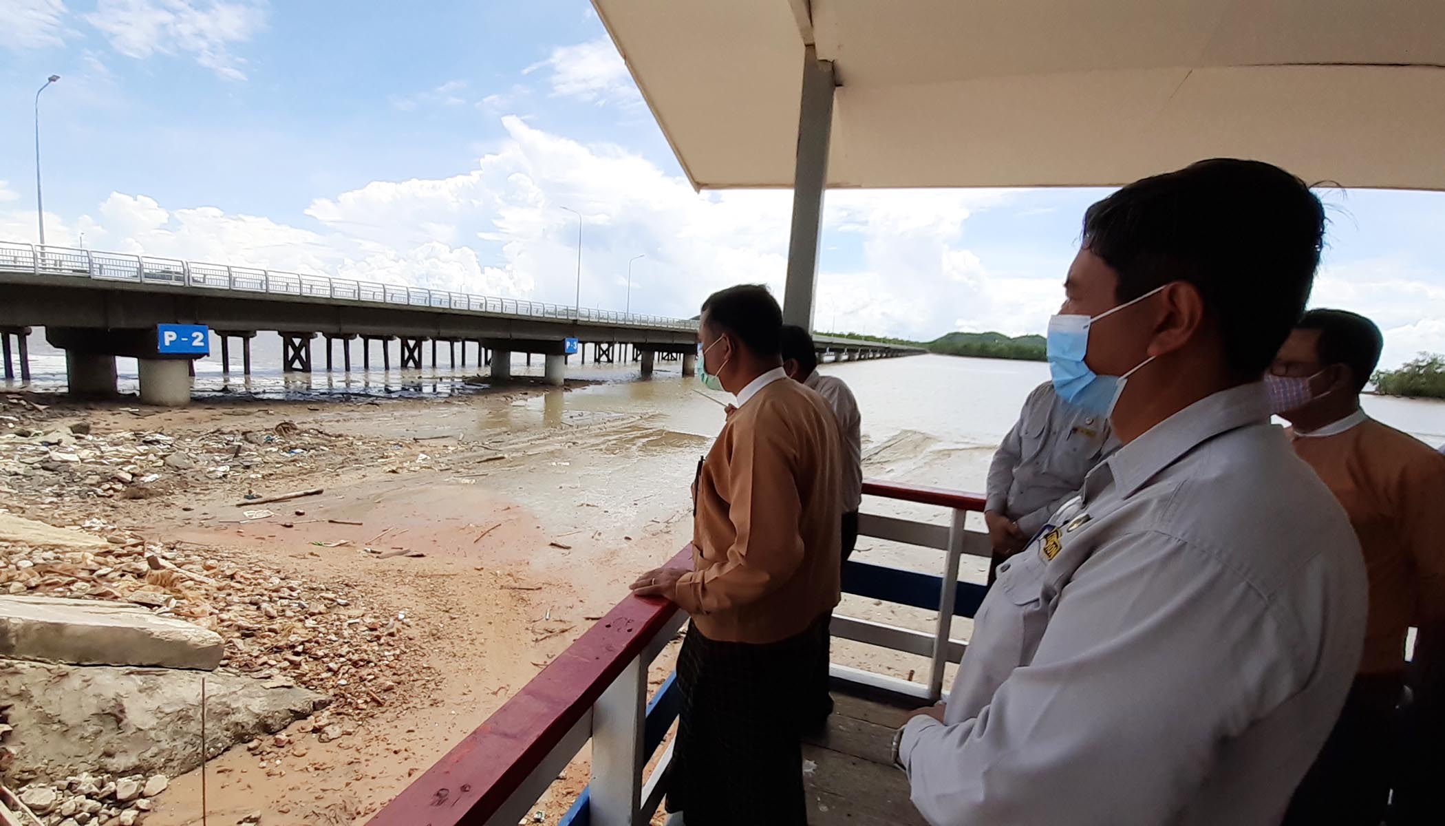 Myanmar's first-ever sea-crossing bridge nearly completed | Myanmar ...